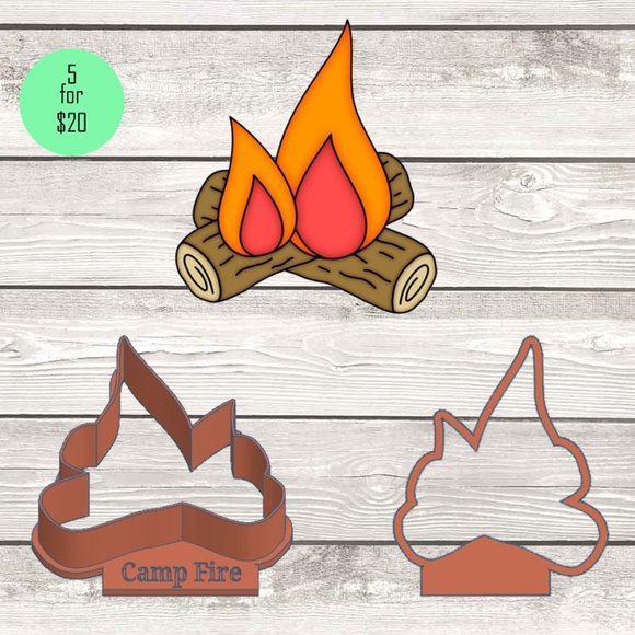 Kitchen | Camp Fire Cookie Cutter | Poshmark